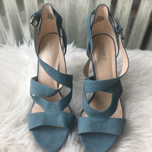Nine West | Shoes | Nine West Make Waves Light Blue Size | Poshmark